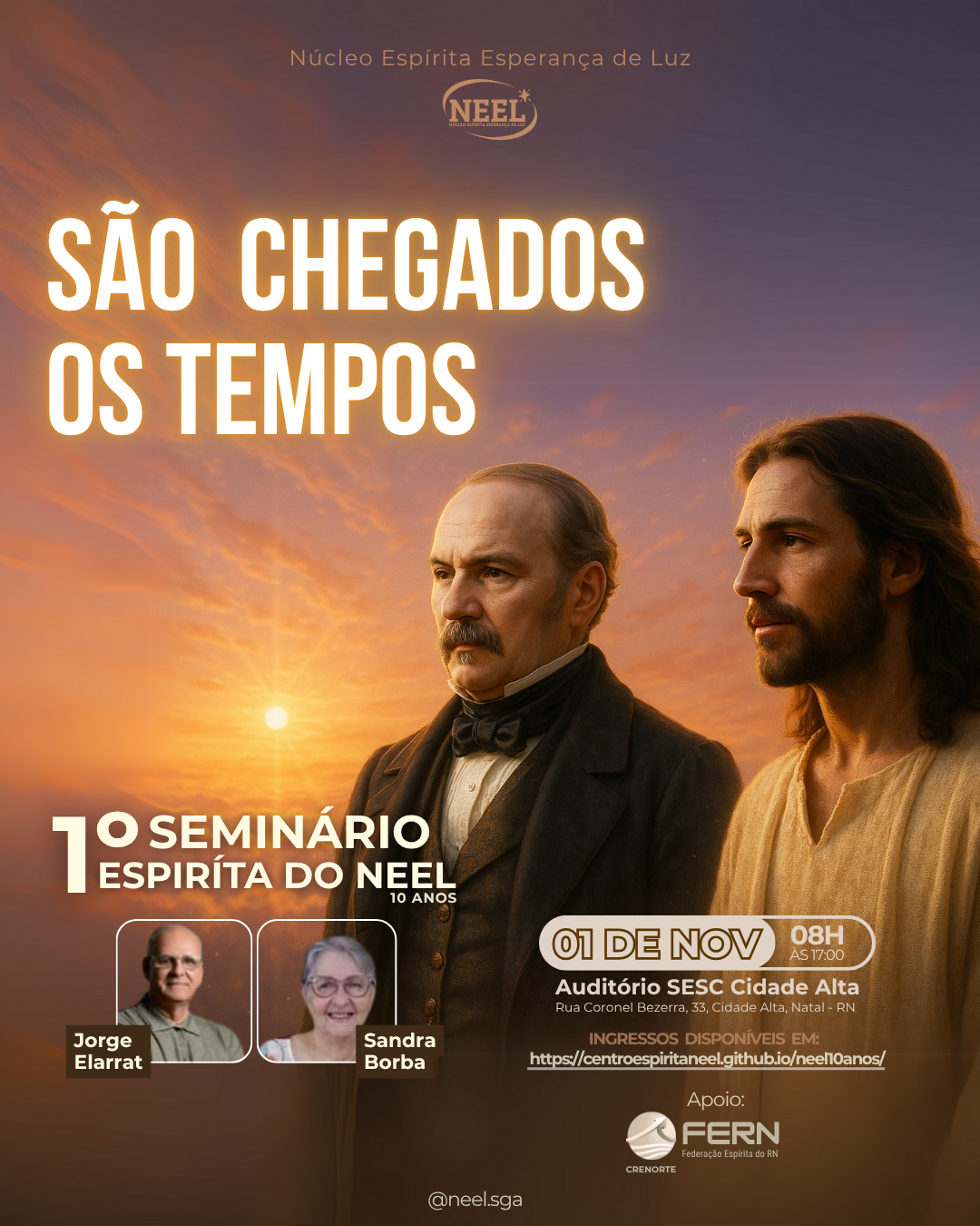 1º Seminário Espírita do NEEL - São Chegados os Tempos